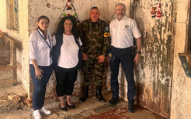 Jefe Misión OEA, brindó espaldarazo al proceso de paz de ACSN – Canal ...